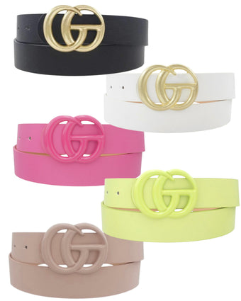 Double Vision Belt - Multiple Colors – privityboutique