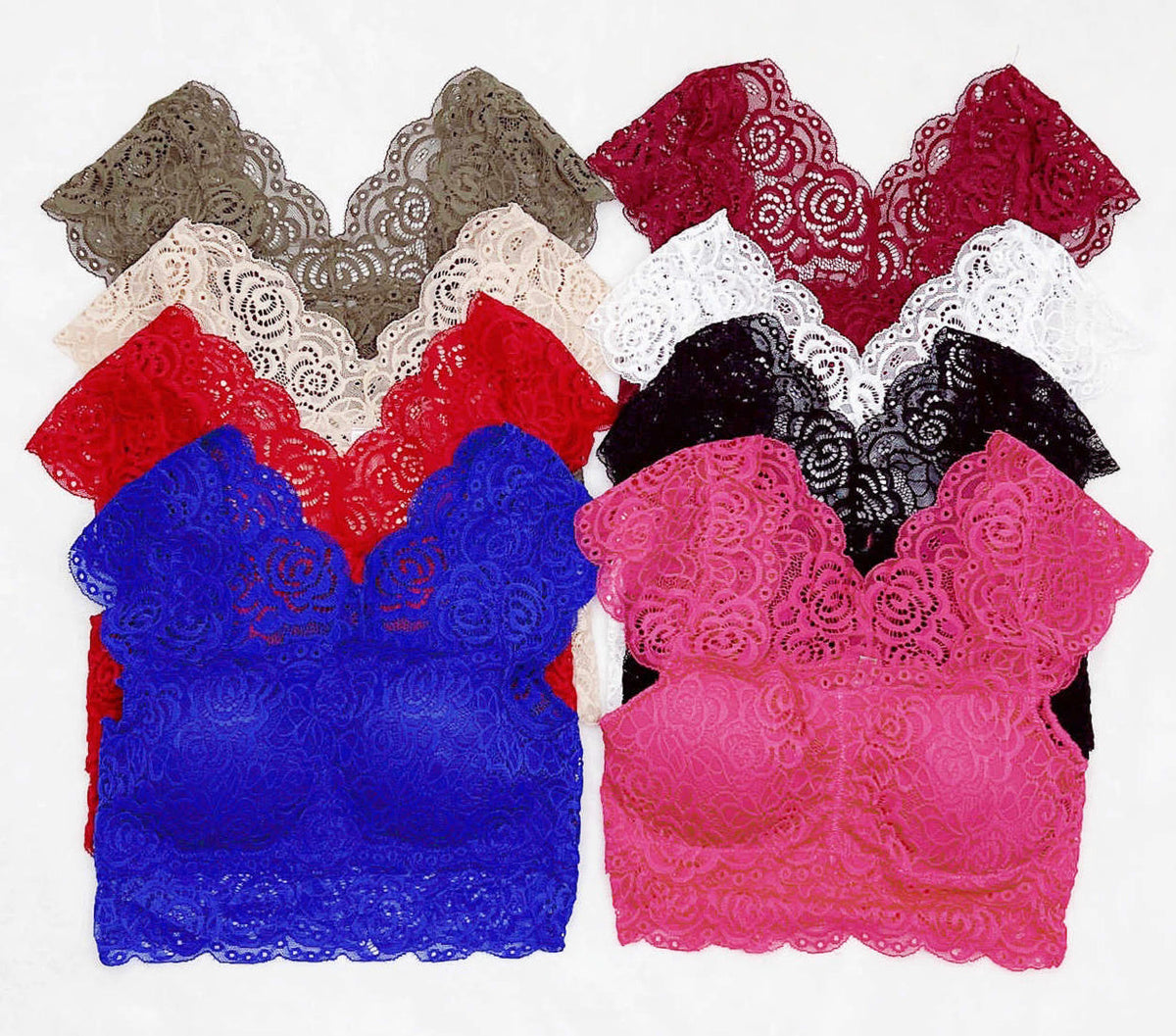 Delicate Lace Bralette - Multiple Colors – privityboutique